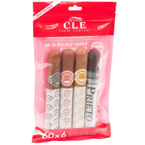 CLE 60x6 Fresh Pack 4-Cigar Sampler