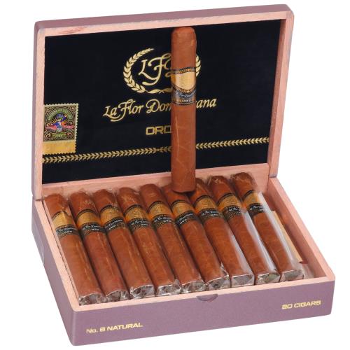 La Flor Dominicana Oro No. 6 Natural 6" * 54