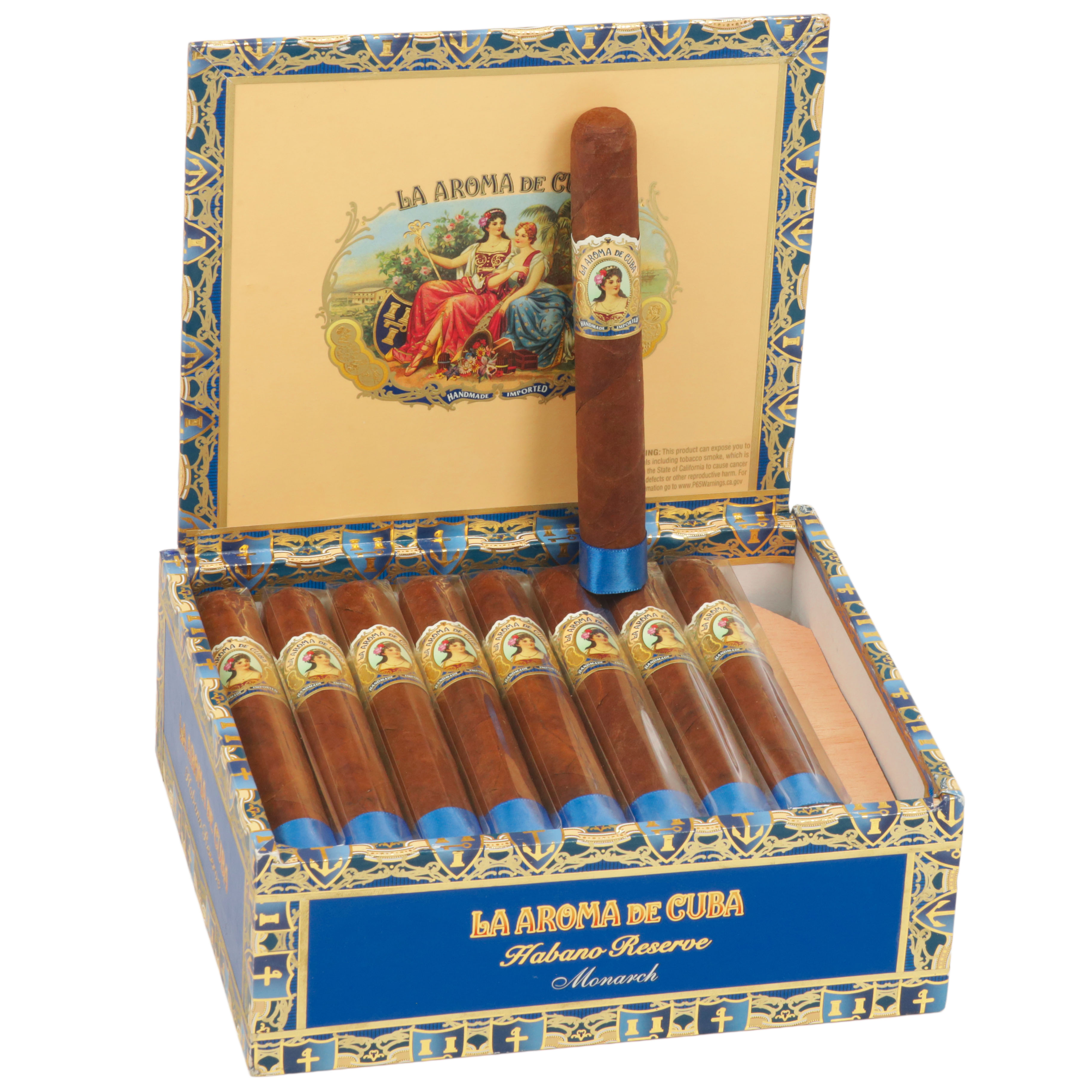 La Aroma de Cuba Habano Reserve Monarch 6" * 52